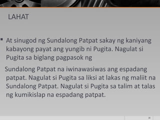 Sundalong patpat | PPT