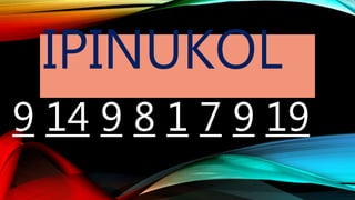 Sundalong patpat | PPTX