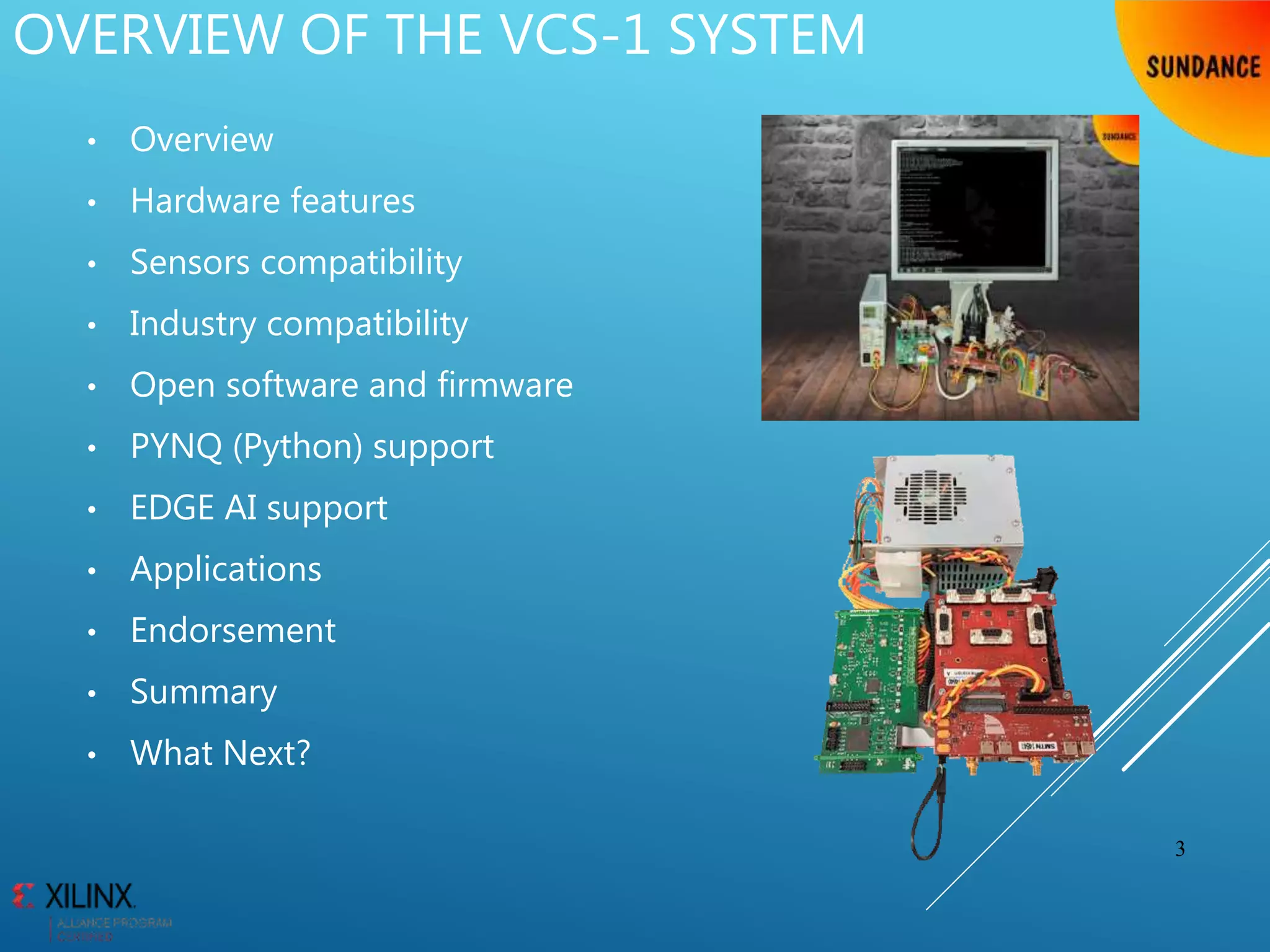 Sundance at the 49th Intelligent Sensing Program | PPTX