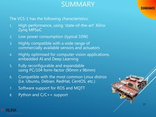 Sundance at the 49th Intelligent Sensing Program | PPTX