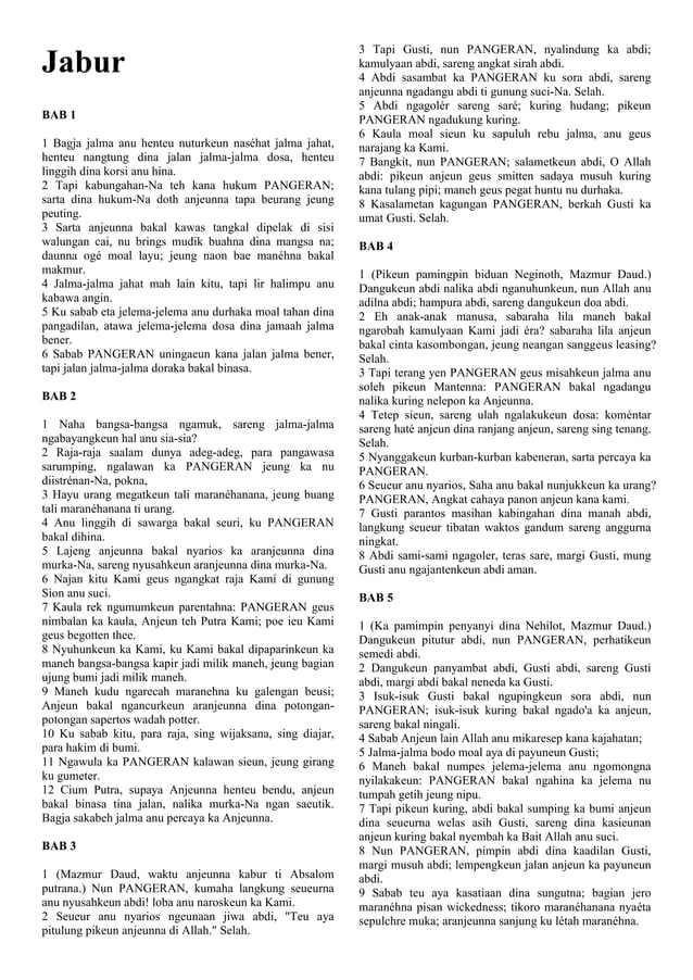 Sundanese - The Book of Psalms - Google Cloud Translation.pdf