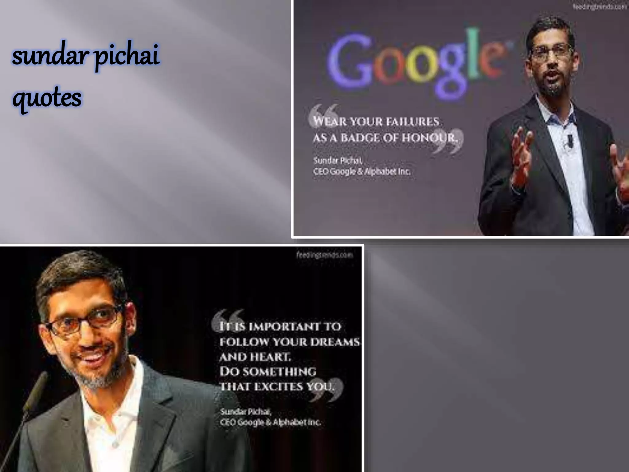 Sundar pichai by bharathvaaj | PPTX