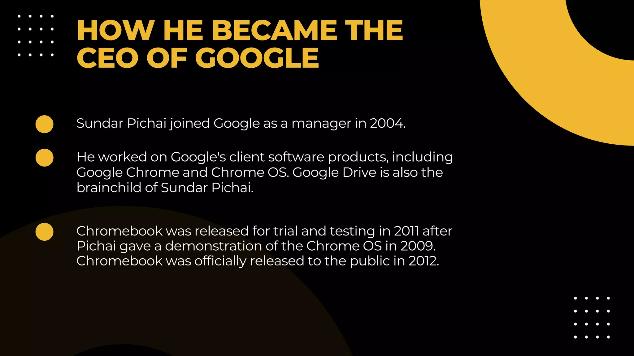 SUNDAR PICHAI | PPT