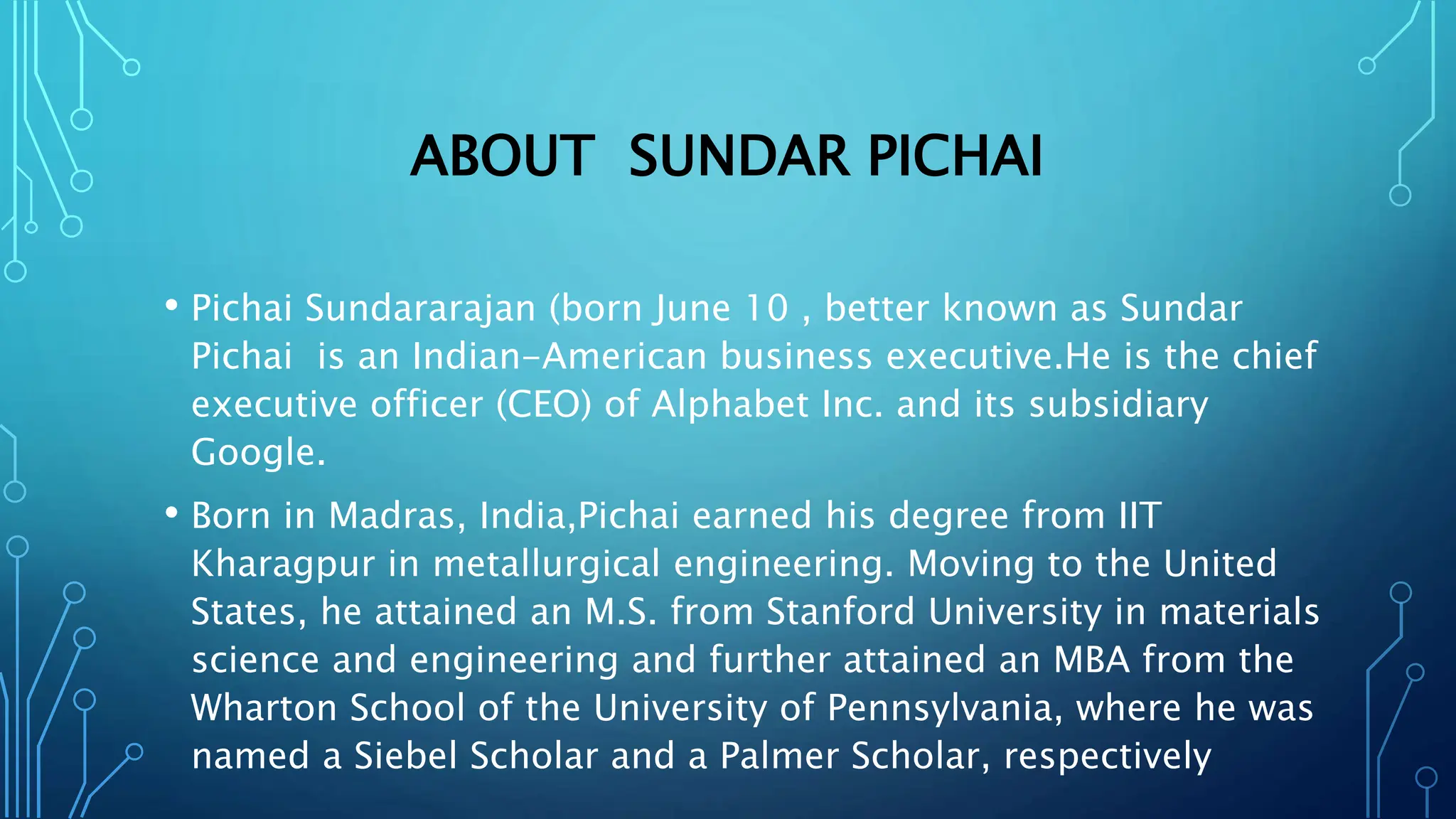 Sundar pichai.sdfffffdddfffddfffffdfpptx | PPTX