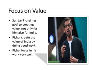 Sundar Pichai PPT | PPTX