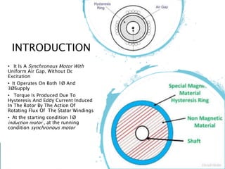 HYSTERESIS MOTOR | PPTX