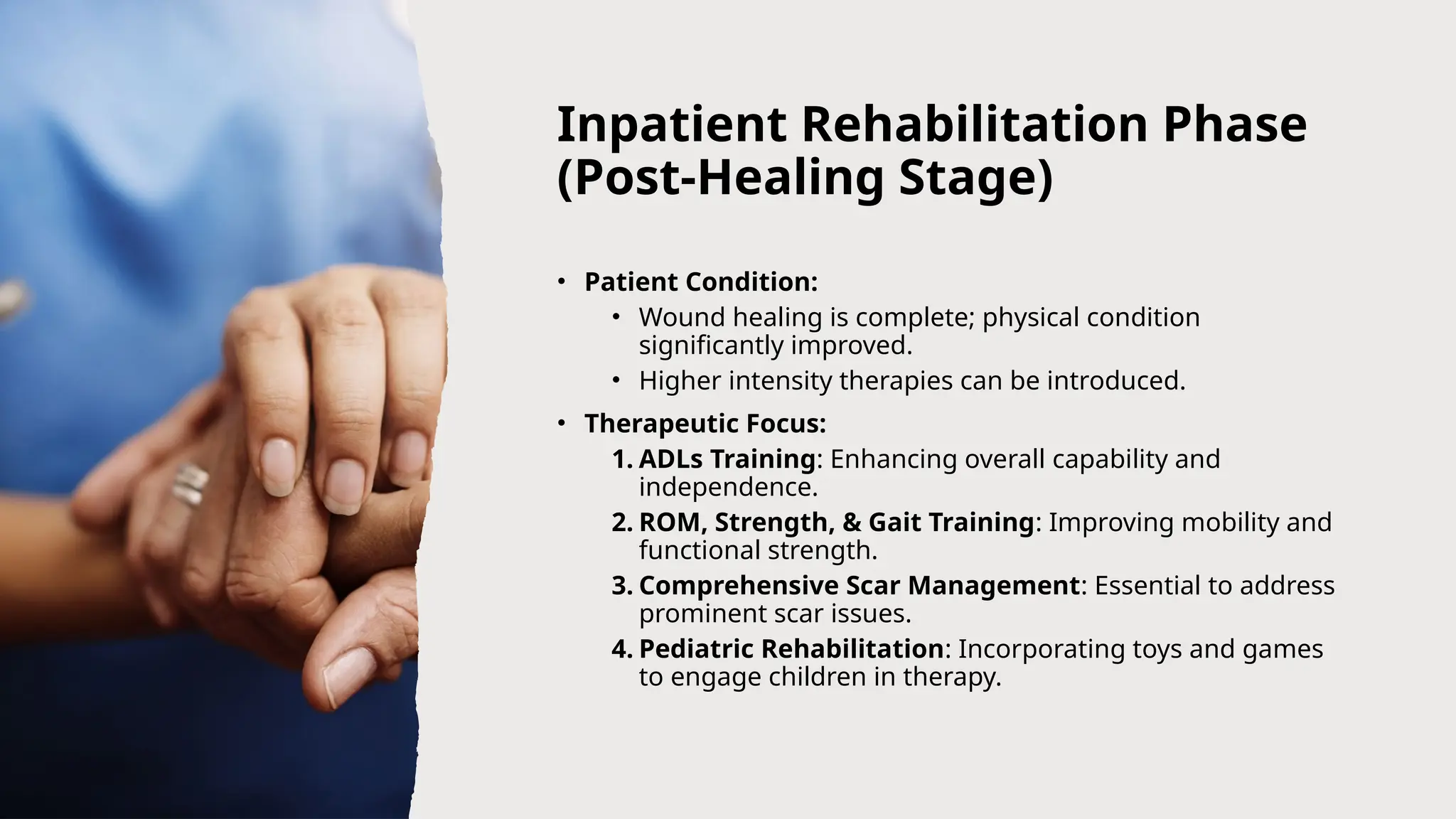 BURN REHABILITATION - a basic presentation on positioning and splinting ...