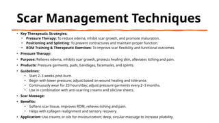 BURN REHABILITATION - a basic presentation on positioning and splinting ...