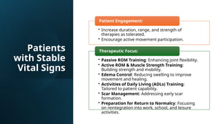 BURN REHABILITATION - a basic presentation on positioning and splinting ...