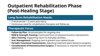 BURN REHABILITATION - a basic presentation on positioning and splinting ...