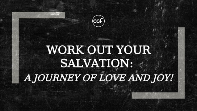 Sunday Message_Love & Joy pptx CCF main | PPTX