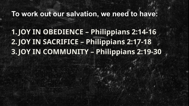 Sunday Message_Love & Joy pptx CCF main | PPTX