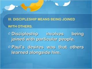 Disciples of Christ | PPT