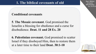 BIBLICAL COVENANTS | RCCG. Living Faith, Kassel | PPT