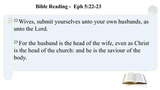 Precious Relationship | RCCG. Living Faith,Kassel | PPT