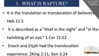 Sunday school rapture | PPTX