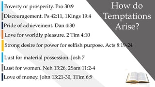 Temptation- Sunday School | PPTX | Christianity | Religion & Spirituality