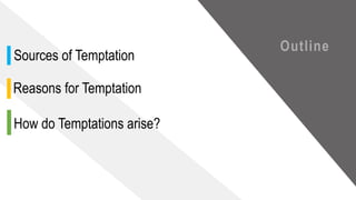 Temptation- Sunday School | PPTX | Christianity | Religion & Spirituality