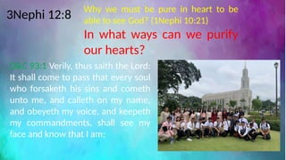 Jesus Christ the Law and the Light: Blessed are those who believe ...