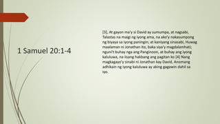 Sunday­School_Inlove with david but loyal to saul.pptx