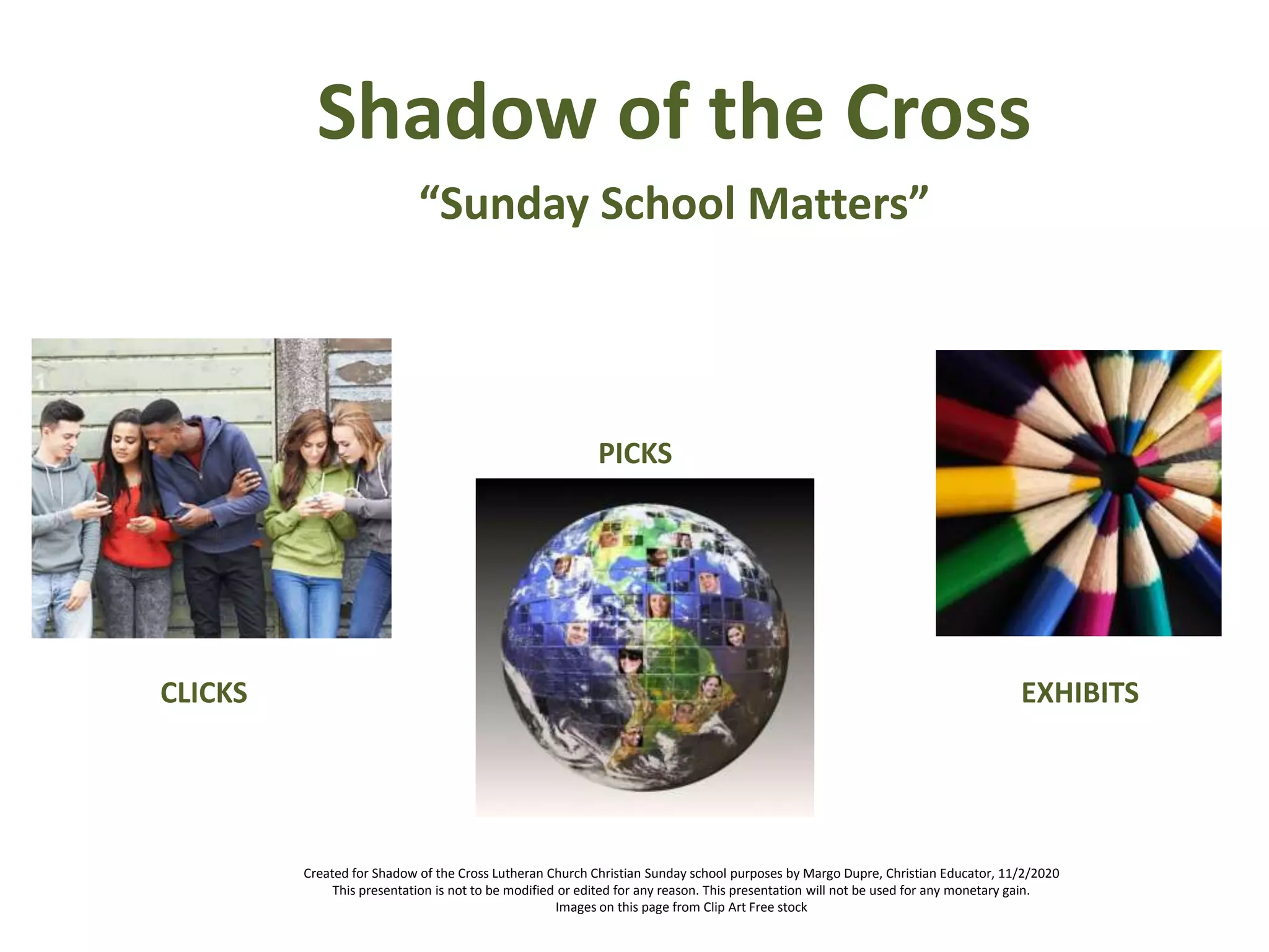 Sunday School Matters- Christian youth adventure game | PPTX