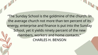 SUNDAY SCHOOL TRAINING.pptx-May10,2025-Day1 | PPTX