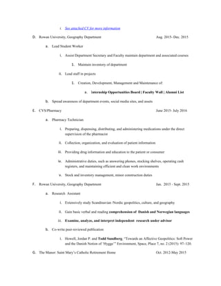 Sundberg cv and resume 06.13.2018