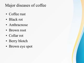 idm of coffee | PPTX