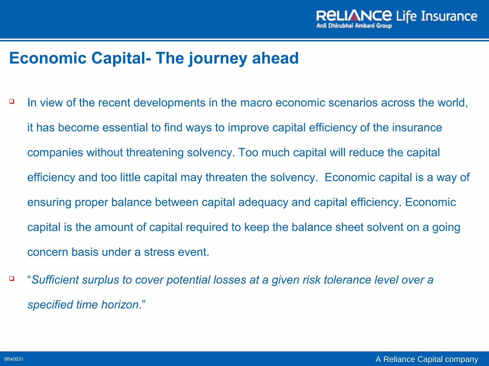 Risk Management – The Building Blocks | PPT