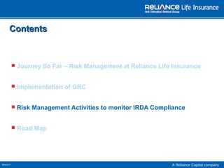 Risk Management – The Building Blocks | PPT