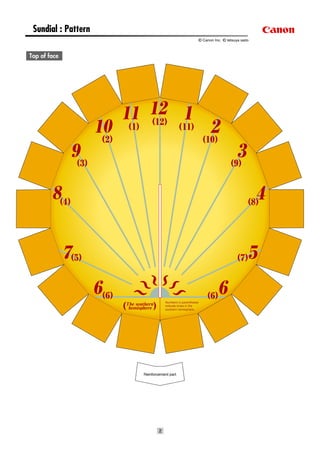 Sundial e a4 | PDF