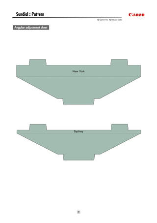 Sundial e a4 | PDF