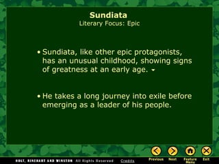 Sundiata power point | PPT