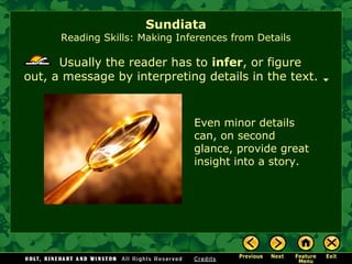 Sundiata power point | PPT