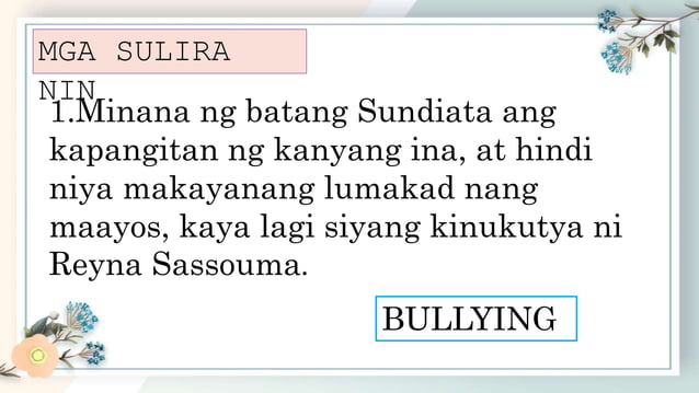 "Epiko ng sundiata" filipino 10......... | PPTX