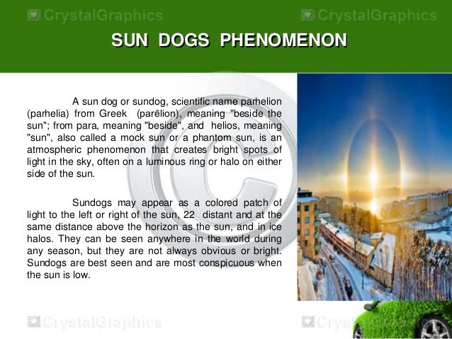 What Does A Sundog Mean