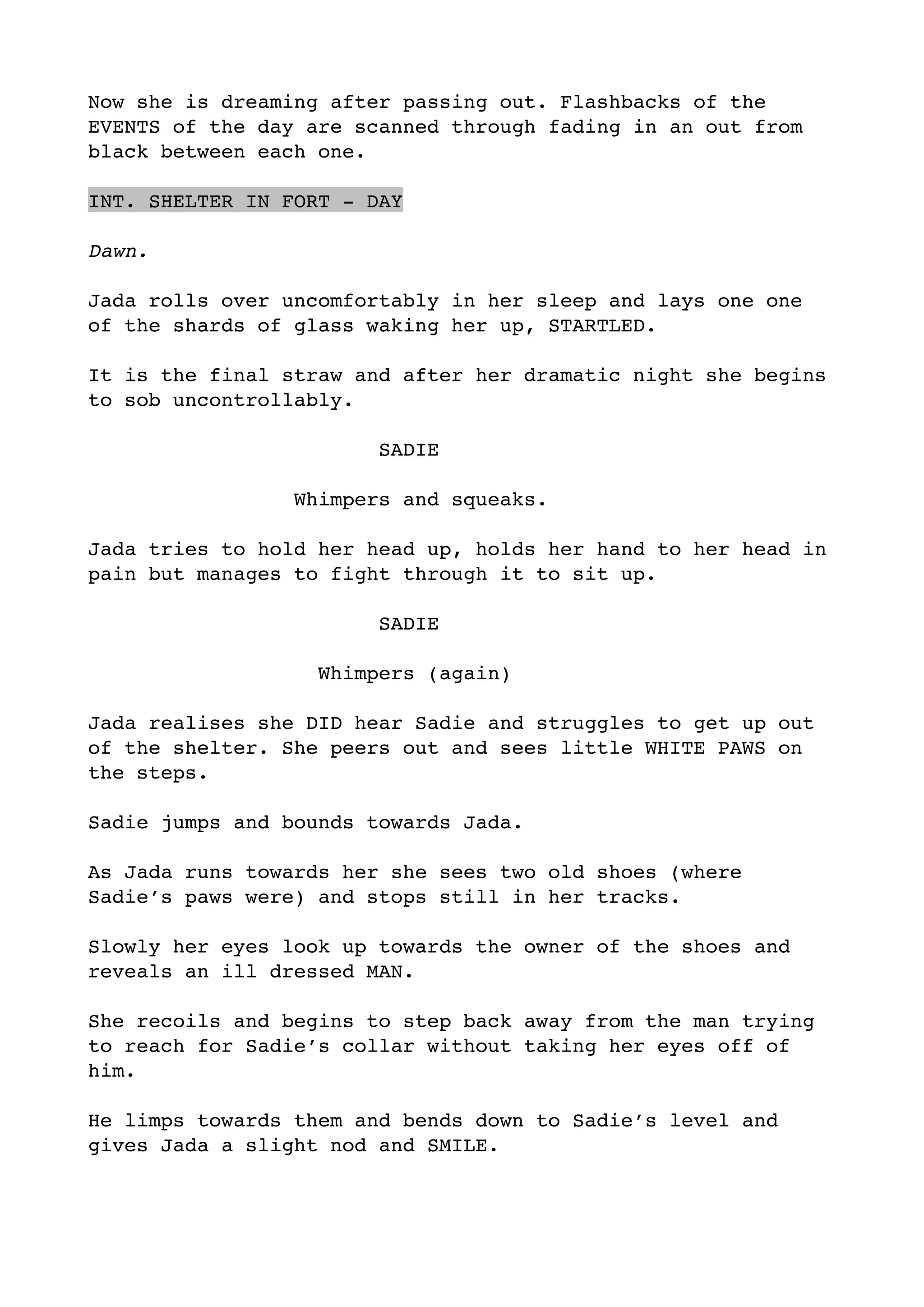 Sundow script draft 2 | PDF