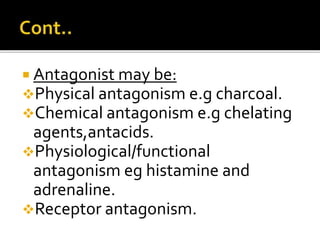 agonist and antagonist receptiors mechanisn .pptx