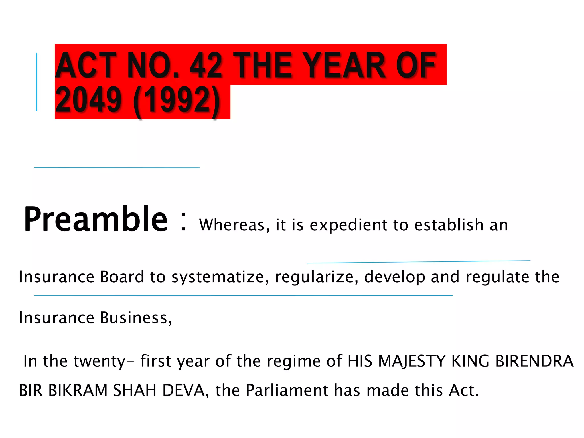 suneel insurance act 9.pptx
