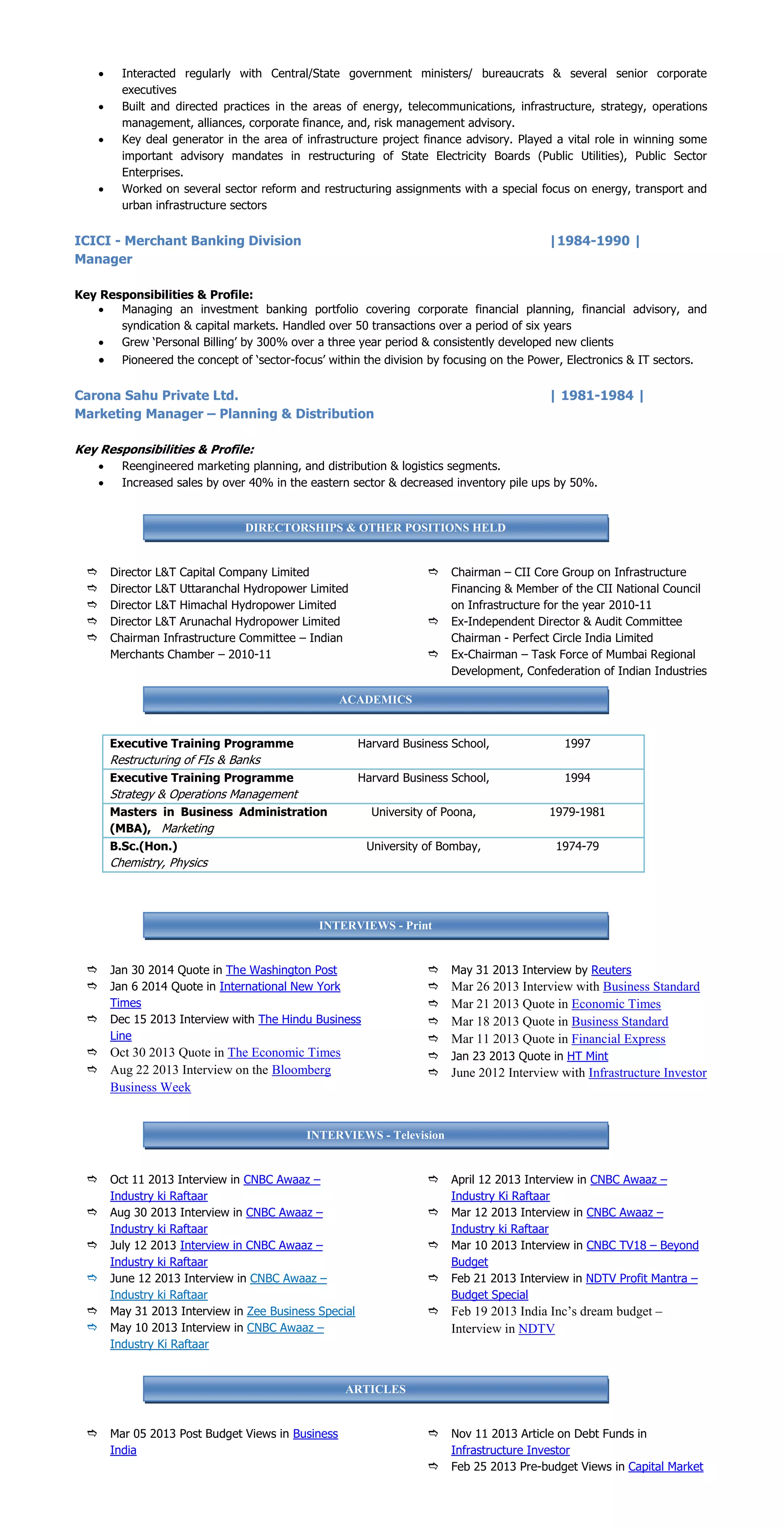 Suneet k maheshwari's detailed profile with select Interviews and articles | PDF