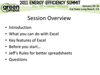 The Magic of Excel – Fromatting Like a Pro | PPT