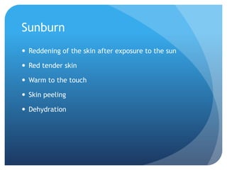 Sun exposure | PPTX