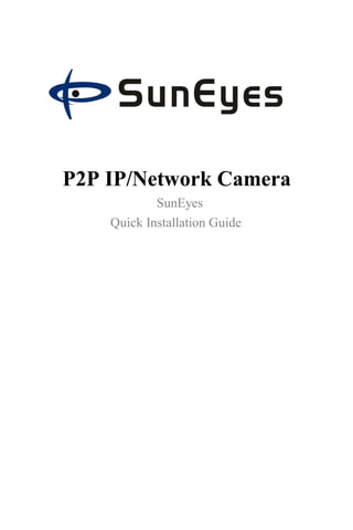 SunEyes T Series Quick Installation Guide | PDF