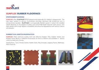 Indoor & Outdoor Floorings By Sunflex Sports Infrastructure Private ...