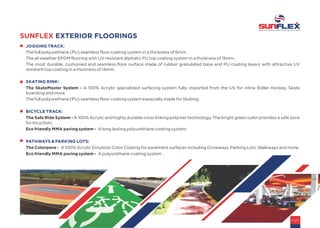 Indoor & Outdoor Floorings By Sunflex Sports Infrastructure Private ...