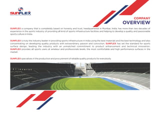 Indoor & Outdoor Floorings By Sunflex Sports Infrastructure Private ...