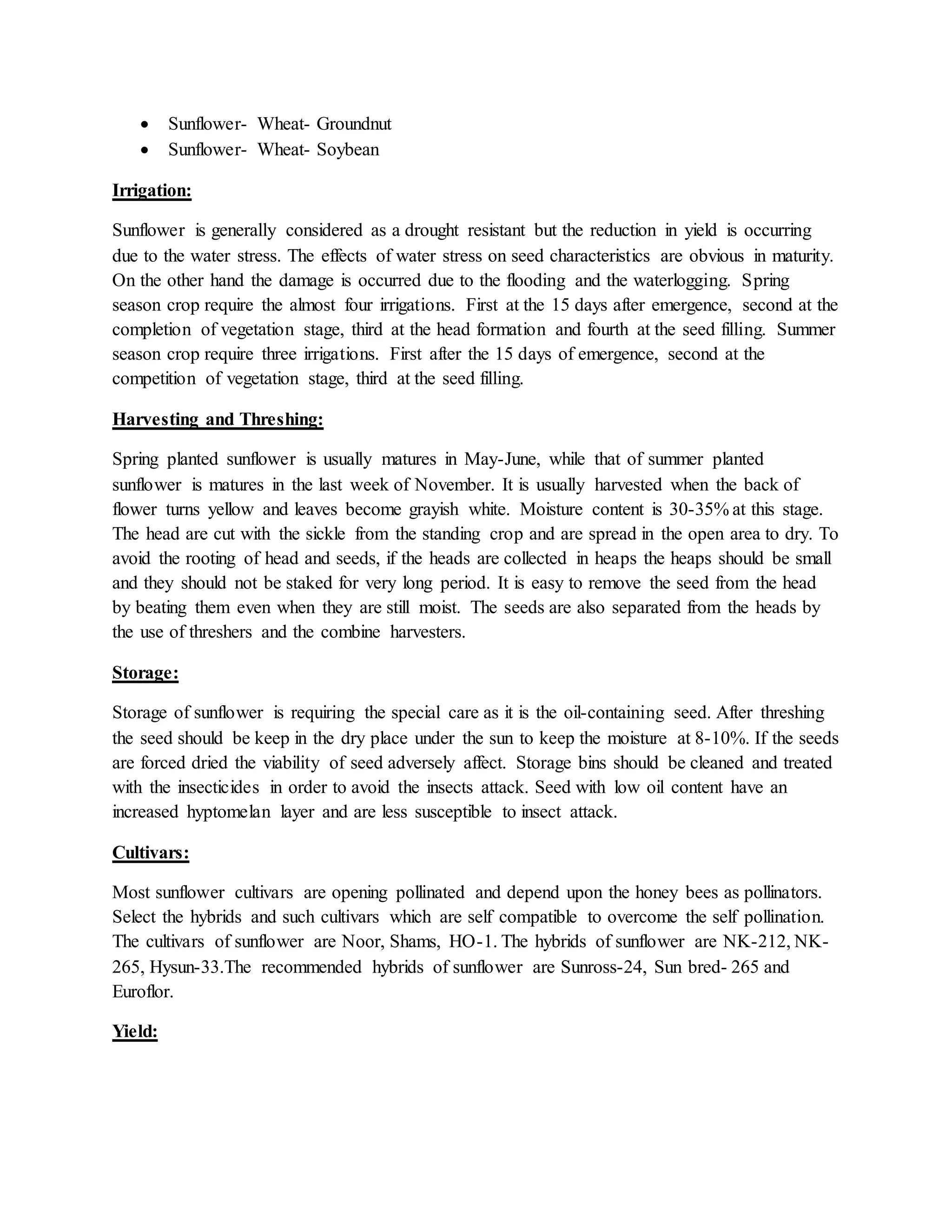 Non Traditional Crops | PDF