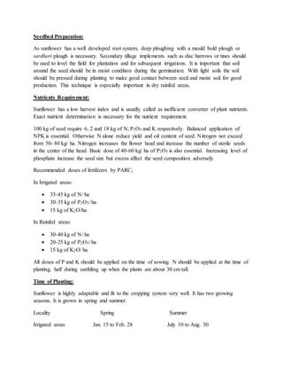 Non Traditional Crops | PDF