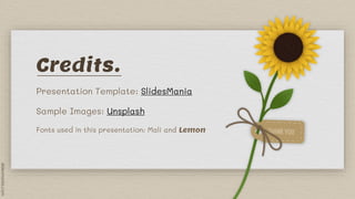 Sunflower · SlidesMania.pptx