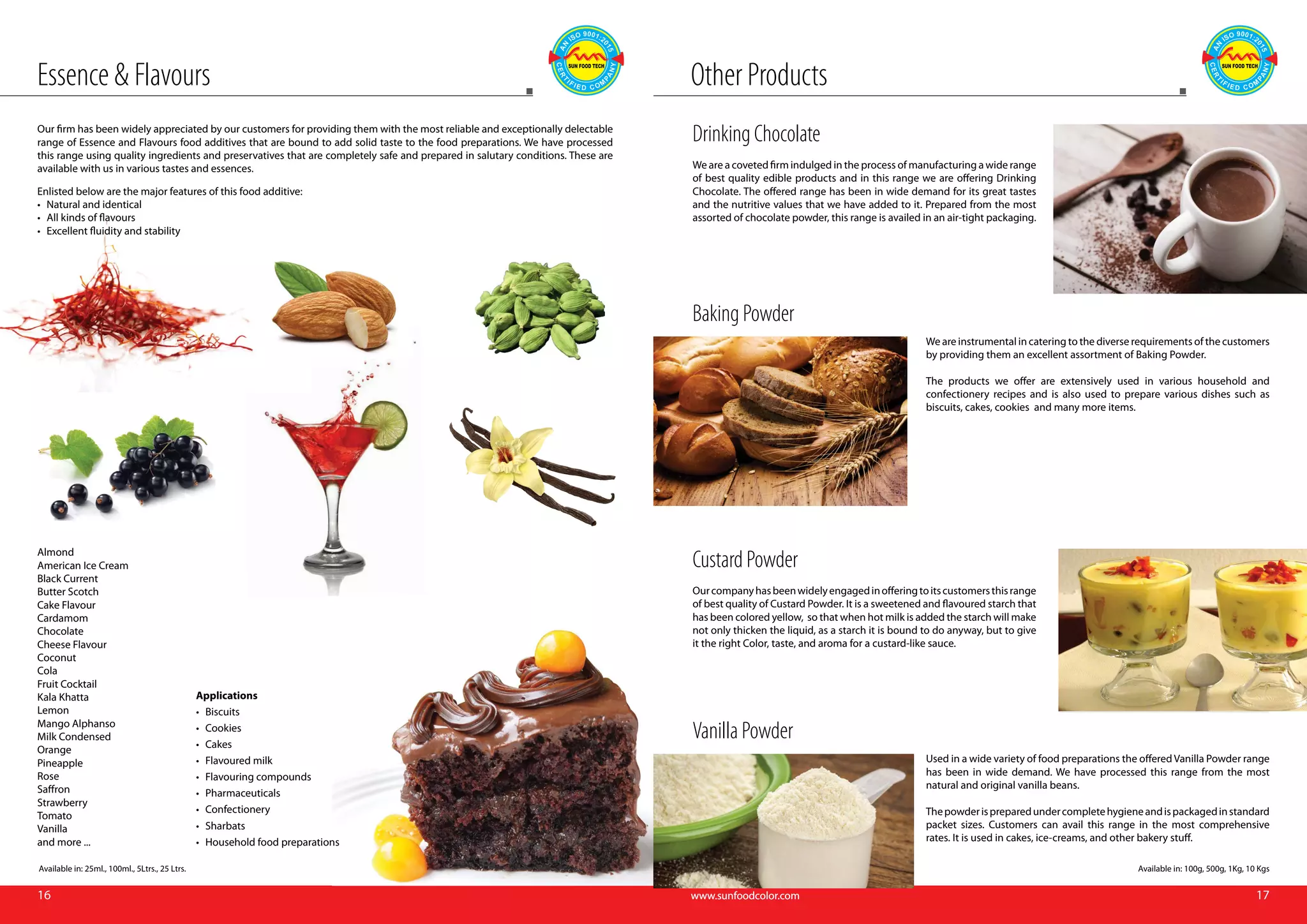 Food Colors Manufacturing Company | PDF